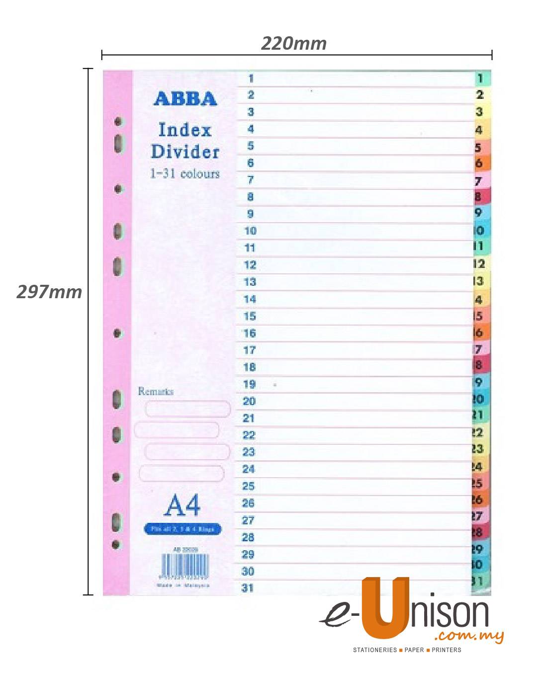 Index Divider